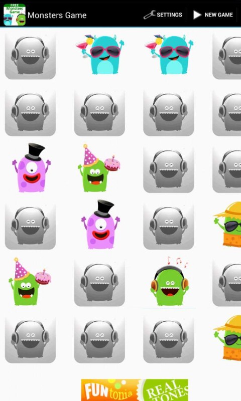 Monsters Memory Game - App on Amazon Appstore