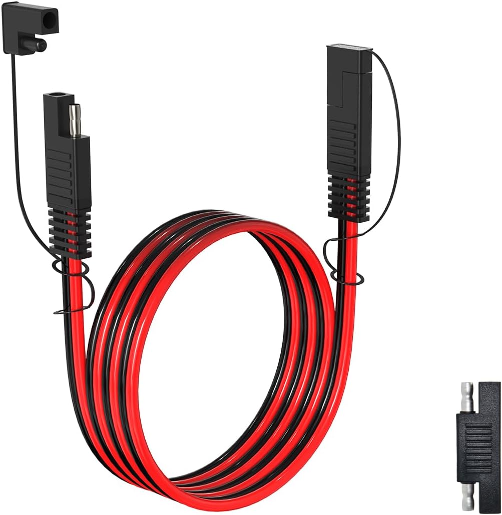 Amazon.com: ELFCULB 6FT SAE Extension Cable with SAE Connectors for ...