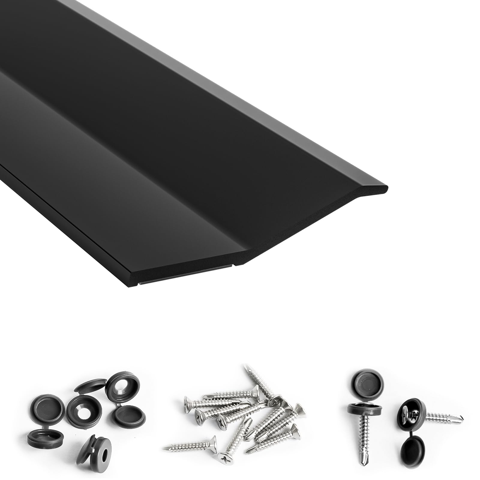 Garage Door Seal Top and Sides，40 FT Universal TPE Weather Stripping ...