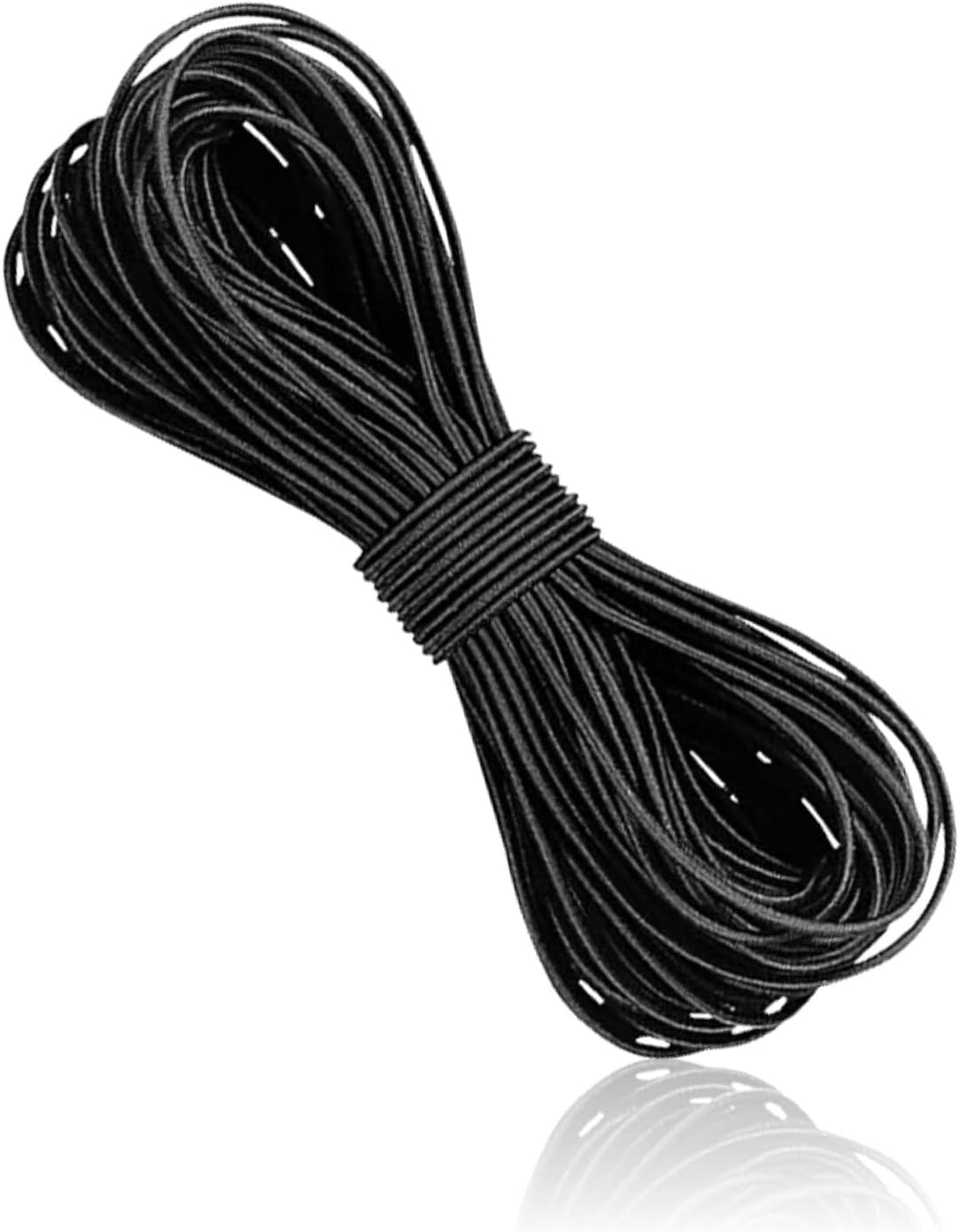 Realm Elastic Cord/Round Hat Elastic Black & White (1mm, 2mm & 3mm ...