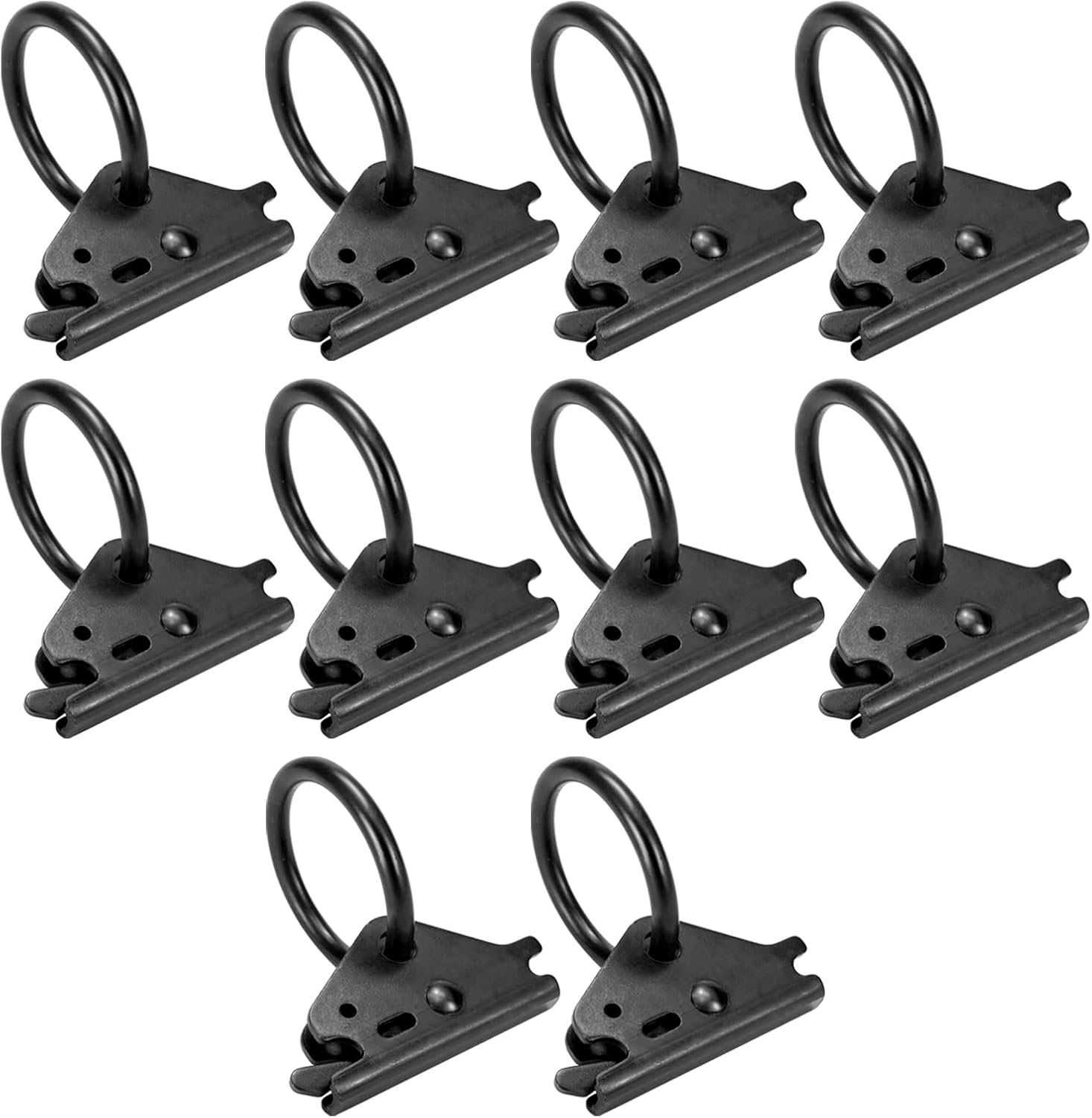 Amazon.com: BOKE YOUNG 10-Pack Heavy Duty Steel E-Track O-Rings Tie-Down Anchors, for Trailers ...