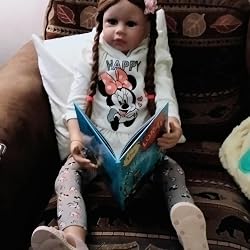 Amazon.com: Realistic Huge Standing Reborn Child Dolls Vinyl Full Body ...
