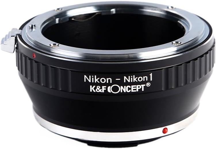 K&F CONCEPT Lens Mount Adapter,Nikon/Nikkor AI/F mount Lens to Nikon 1 ...