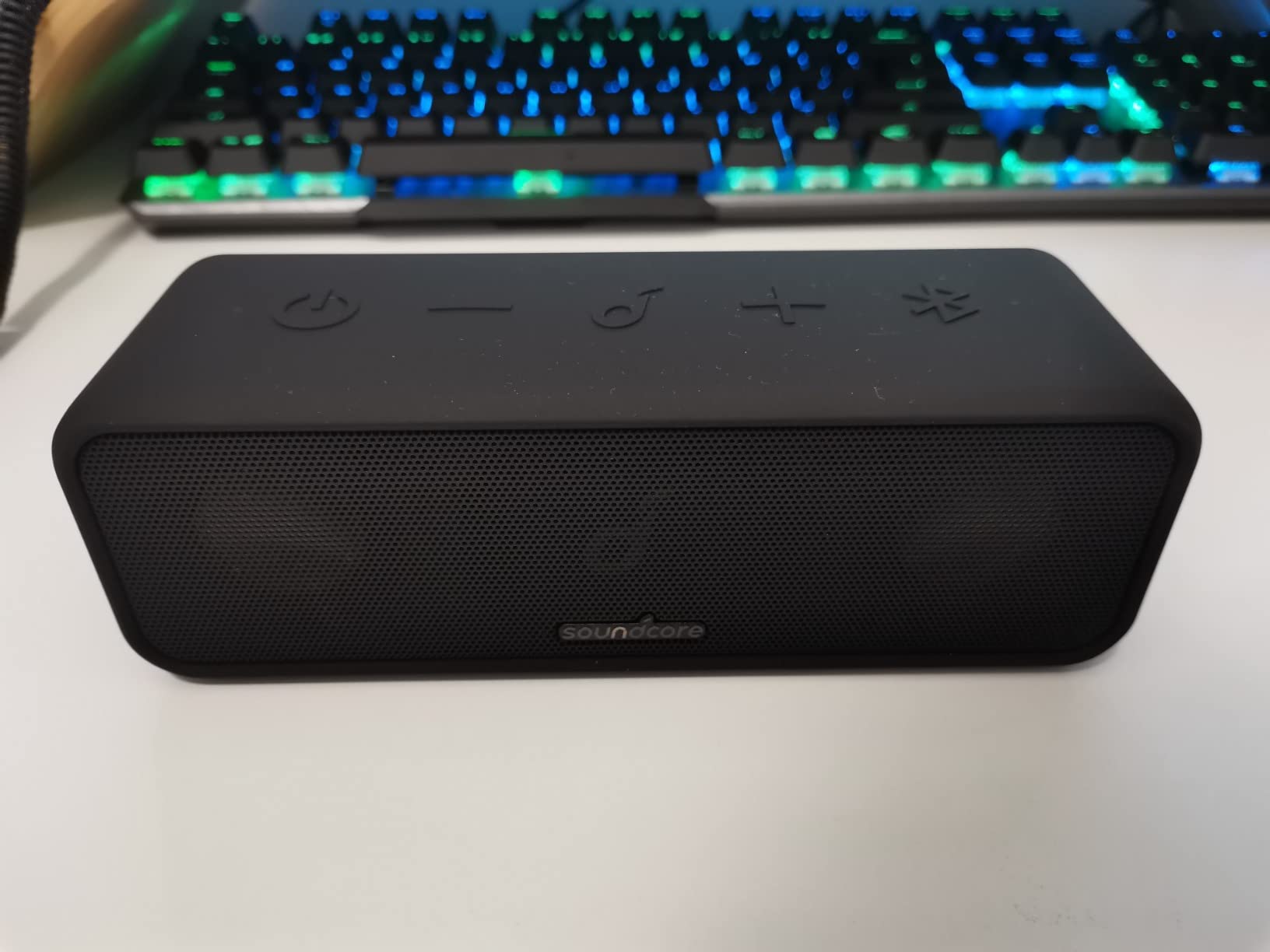 Anker Soundcore 3 Bluetooth Speaker with Stereo Sound, Pure Titanium ...