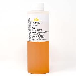 Amazon.com: Bacon Fragrance Oil (8oz Bottle) | Candle Making, Soap ...