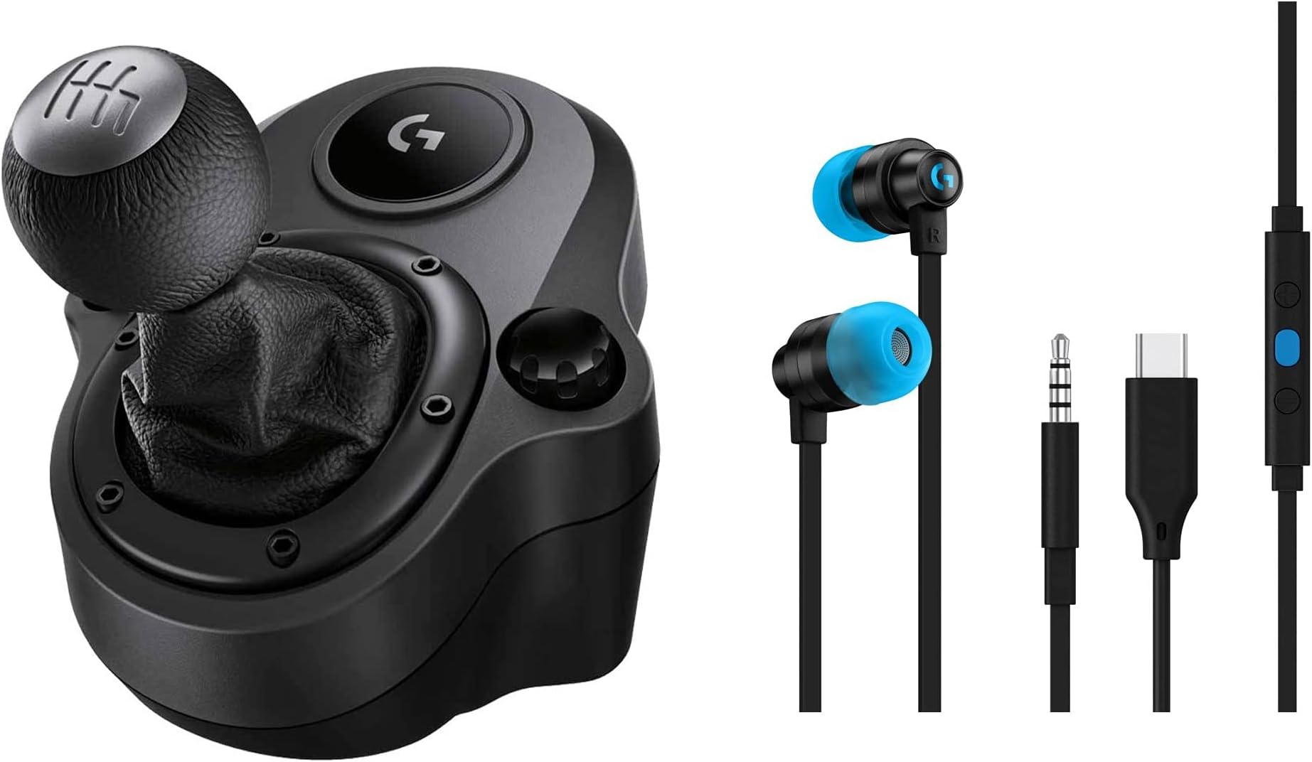 Logitech G Driving Force Racing Wheels Shifter for G29, G920 & G923, 6 ...