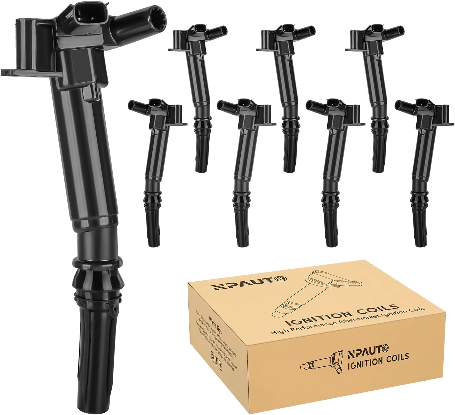 Amazon.com: NPAUTO Ignition Coil Pack Compatible with 6.2 6.2L V8 Ford ...