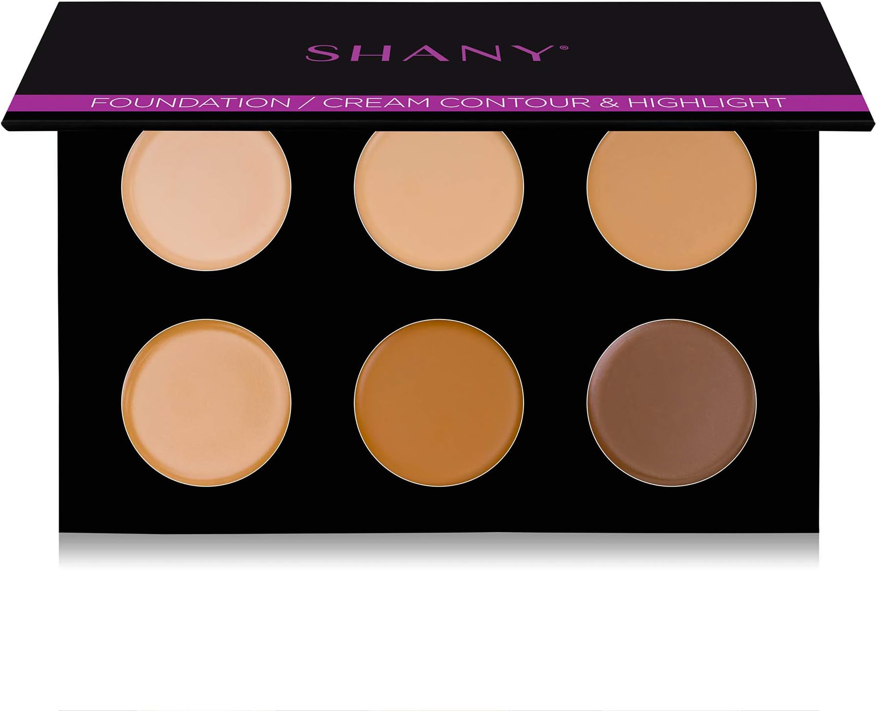 Amazon.com : SHANY Foundation/Cream Contour & Highlighting Palette ...