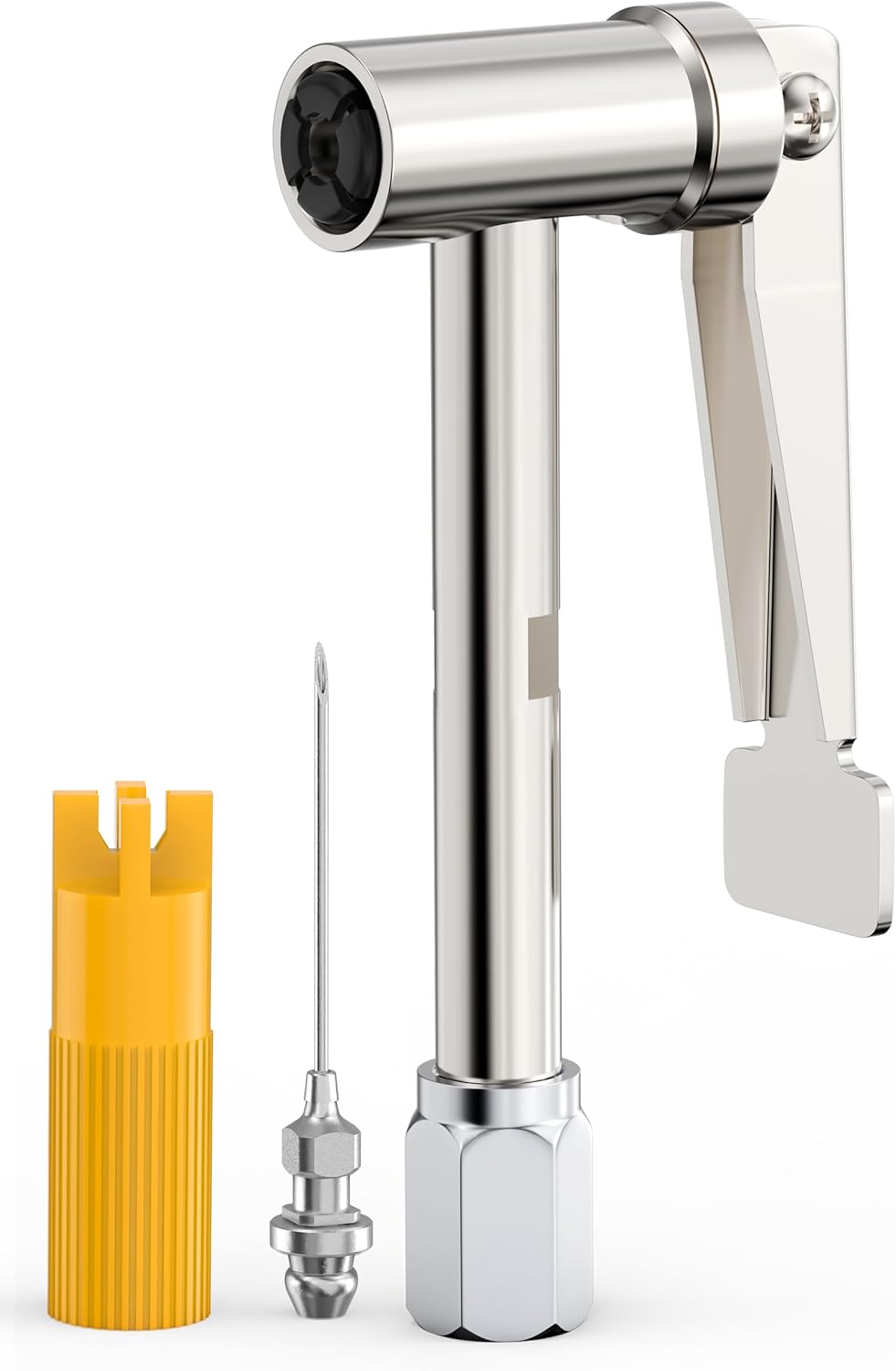 Samffy 90°Degree Grease Gun Coupler Set, Right Angle Zerk Fittings ...