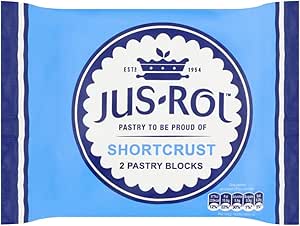 Jus-Rol Shortcrust Pastry Blocks, 2 x 500g (Frozen) : Amazon.co.uk: Grocery