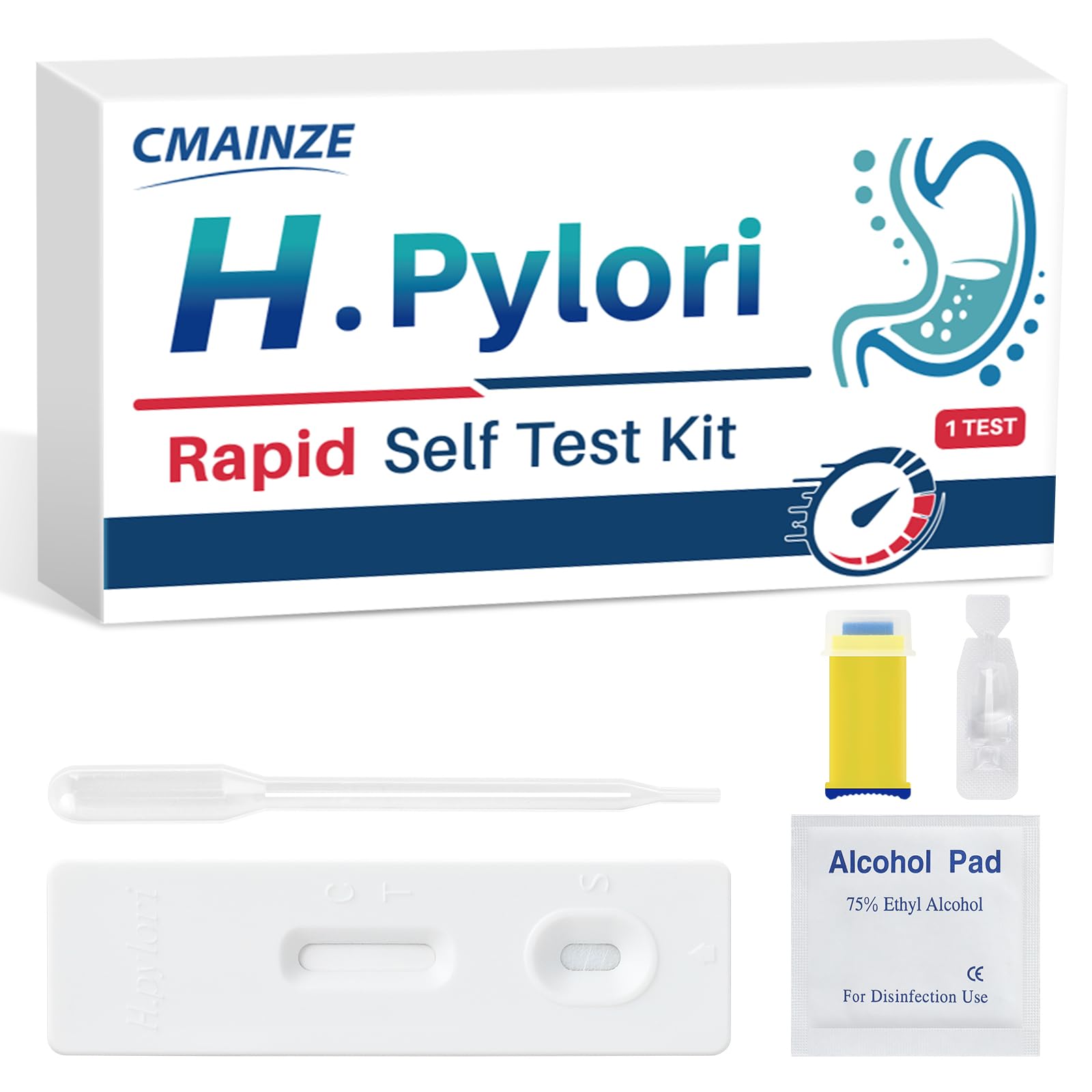 Amazon.com: H Pylori Test Kit, Helicobacter Pylori Test at Home, Rapid ...