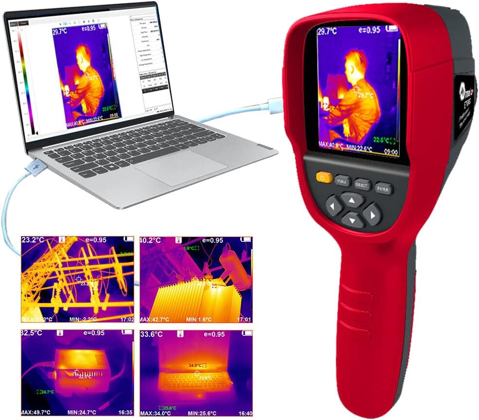 Amazon.com: ET692D 320 * 240 Handheld Infrared Thermal Imager -20℃~350 ...