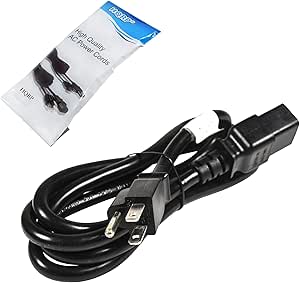 Amazon.com: HQRP 6ft AC Power Cord for BenQ PU9730 / PW9710 / PW9620 ...