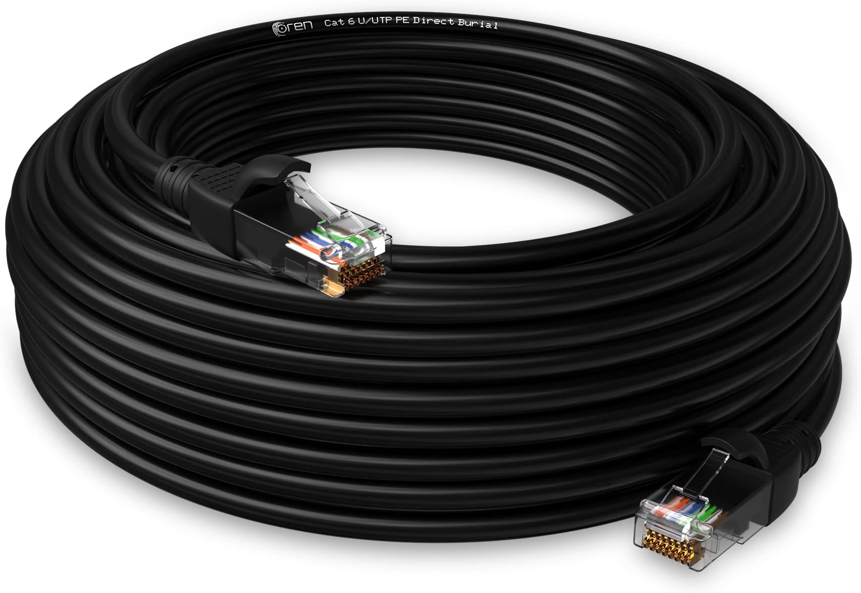 Smedz CAT6 30 m Full Solid Copper UTP 24 AWG Indoor / Outdoor Plug and ...