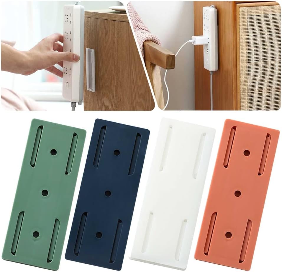 Amazon.com: BLUGY Practical Power Strip Fixator No Self Adhesive Plug ...