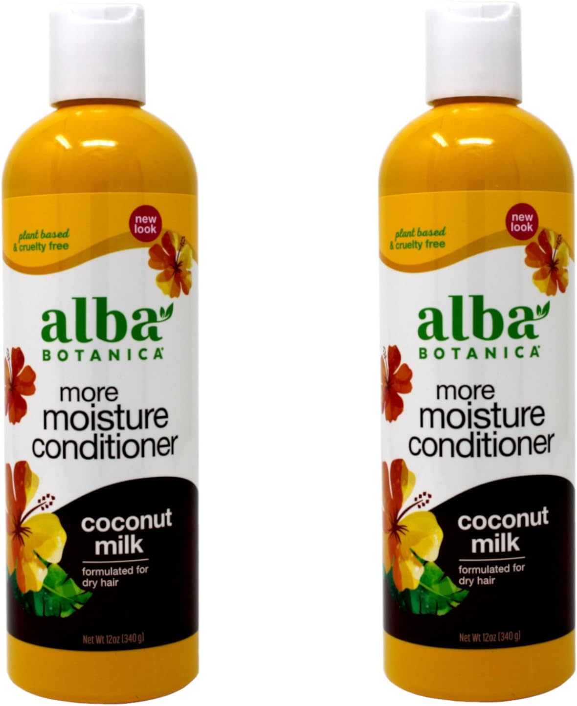 Amazon.com: Alba Botanica More Moisture Conditioner, Coconut Milk, 32 ...