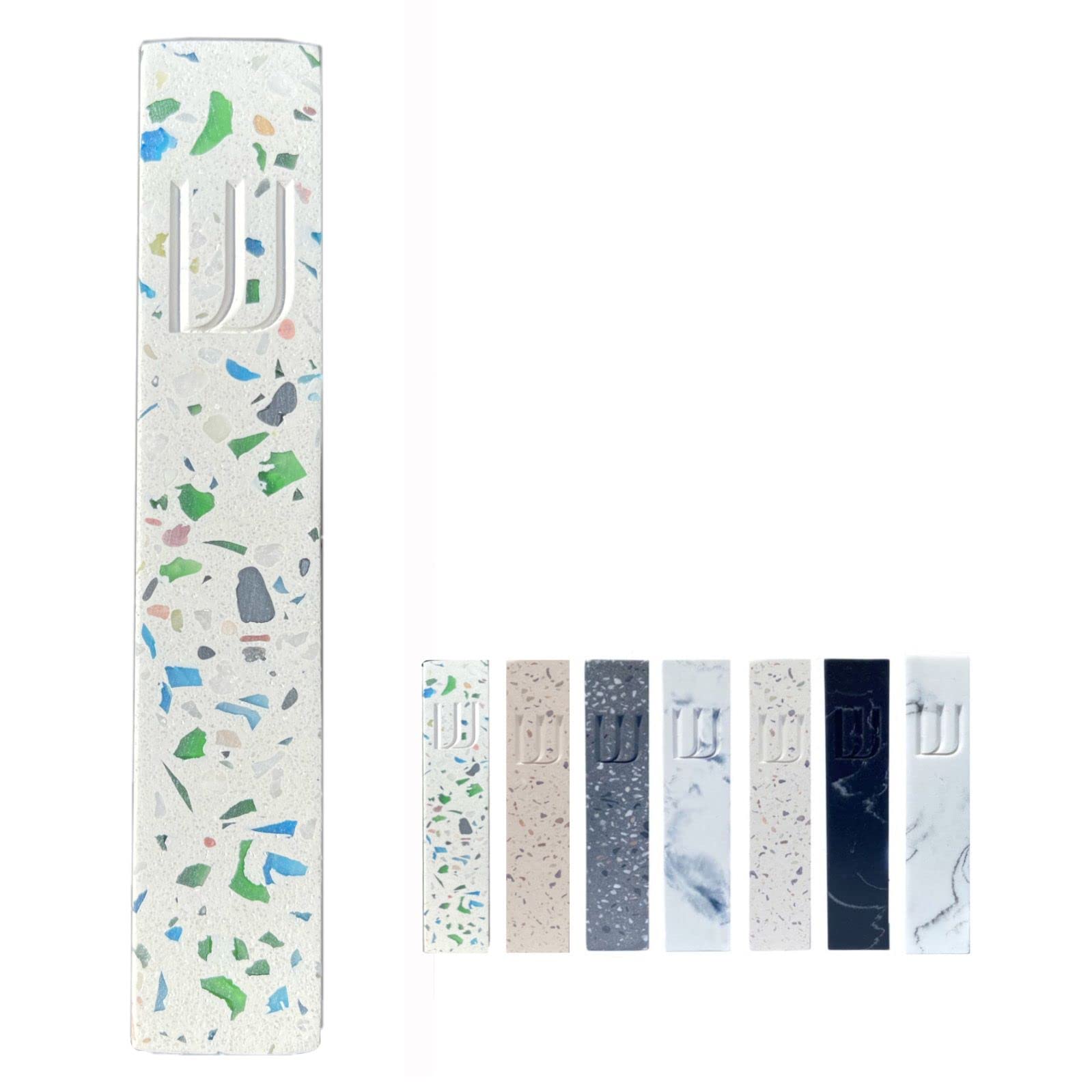 Amazon.com: A&S Modern Stone Mezuzah Case Design, Mezuza Cover for ...