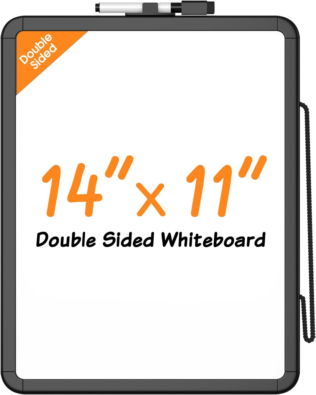 Amazon.com : MaxGear Small Dry Erase Board for Wall, 14"x 11" Hanging ...