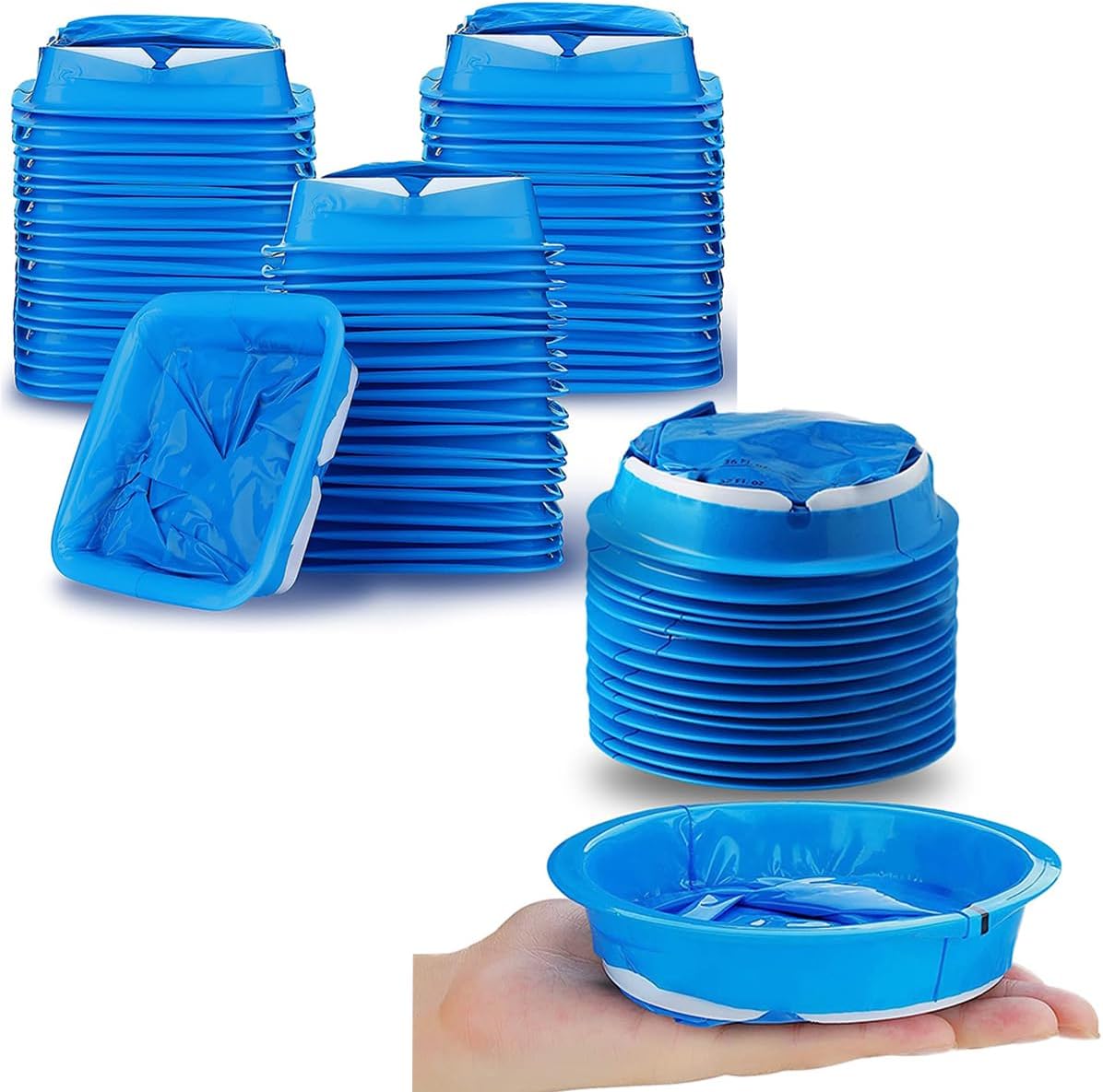 Amazon.com: Valchoose 14 Pack 1000ML Disposable Vomit Bags and 60 Pack ...