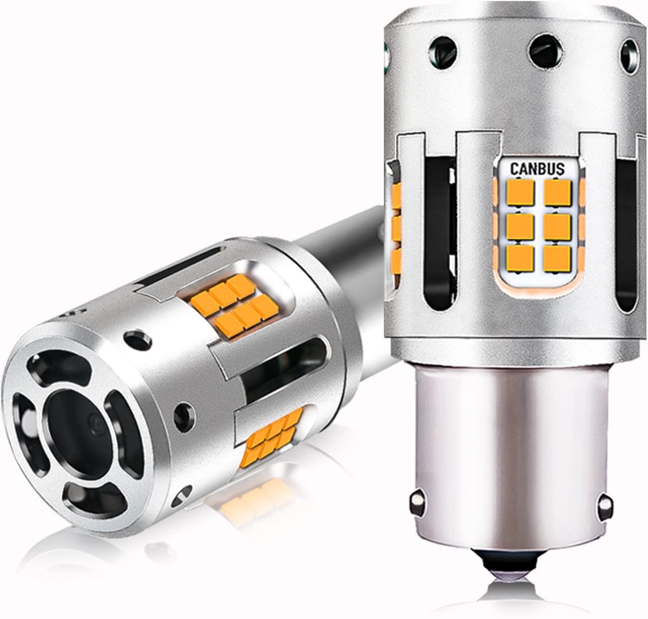 Amazon.com: WENLE 7507 PY21W BAU15S LED Bulbs Turn Signal Light with ...