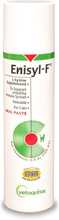 Vetoquinol Enisyl-F Oral Paste for Cats - L-Lysine Supplement