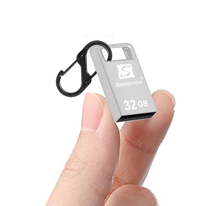 Simmtronics 32 GB Tiny Pendrive Mini Size USB 2.0 Flash Drive Full ...