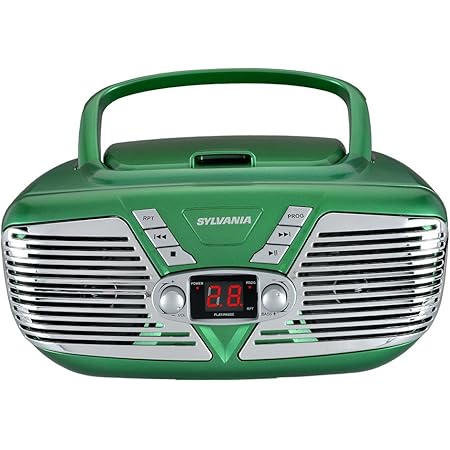 Amazon.com: PROSCAN SRCD243 Portable CD Player with AM/FM Radio ...