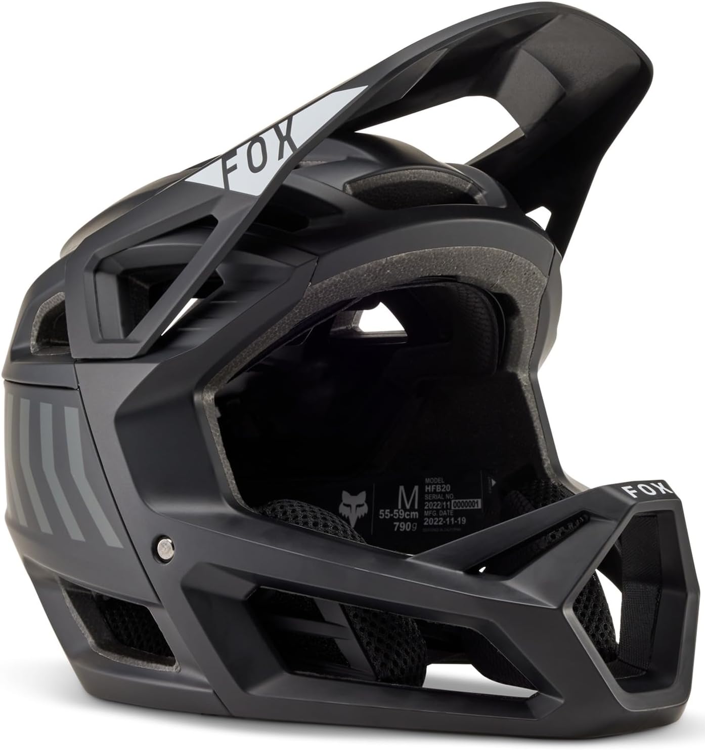 Amazon.com: Fox Racing Proframe Helmet Black NACE, S : Sports & Outdoors