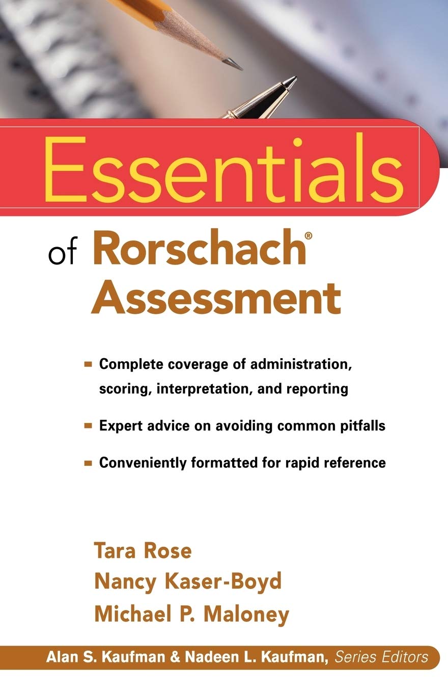 Essentials of Rorschach Assessment: 9780471331469: Medicine & Health ...