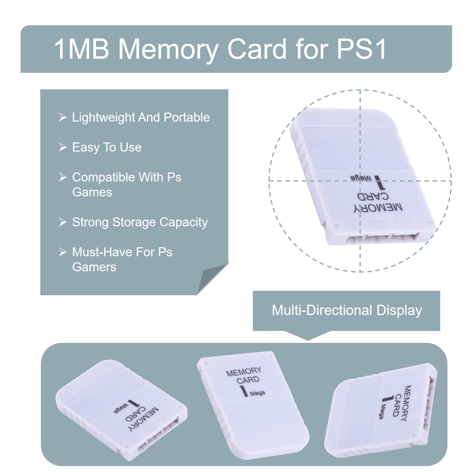 Snapklik.com : Memory Card,1MB Portable Memory Card Stick Saving ...