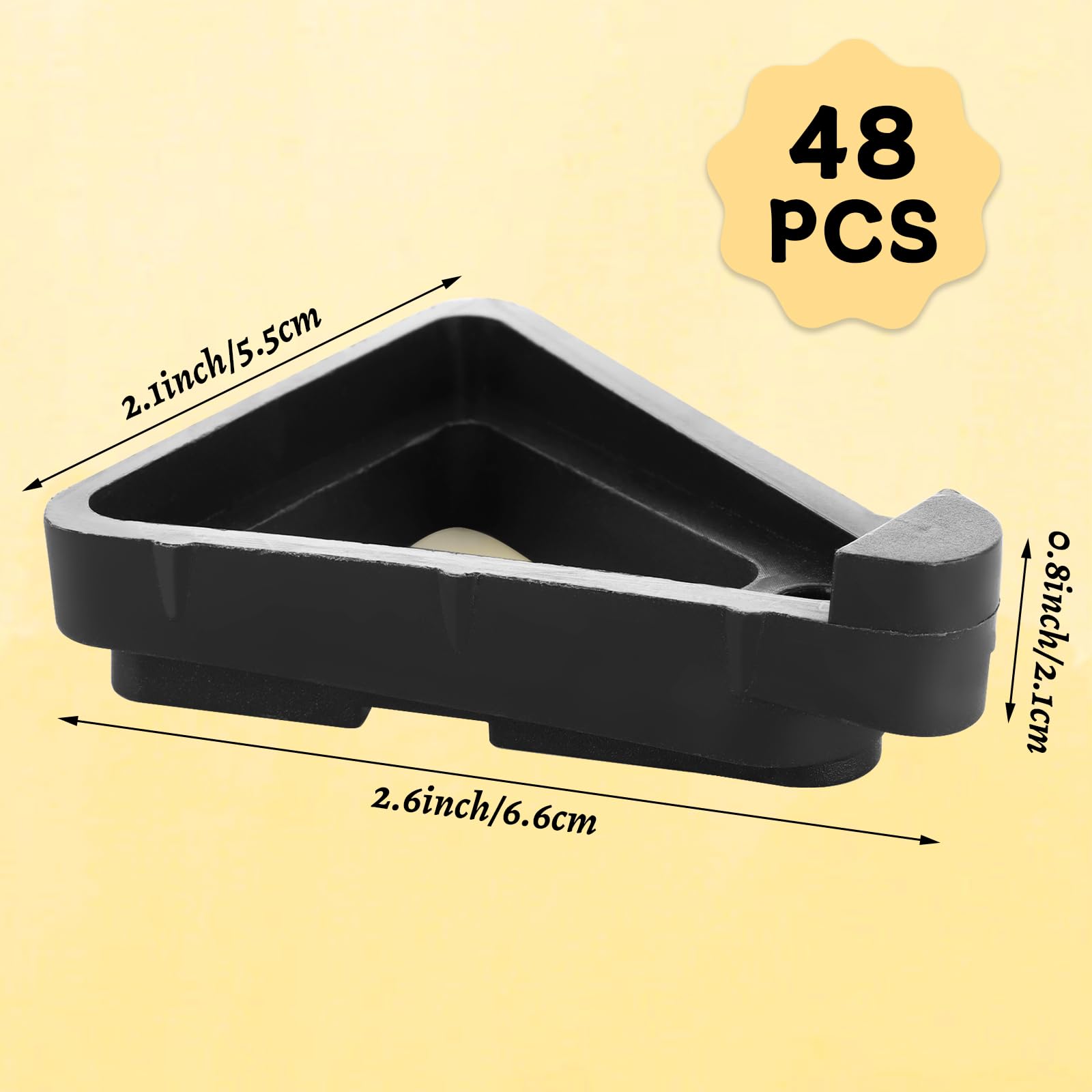 Snapklik.com : Acrux7 48 PCS Plant Pot Feet, Invisible Flower Pot ...