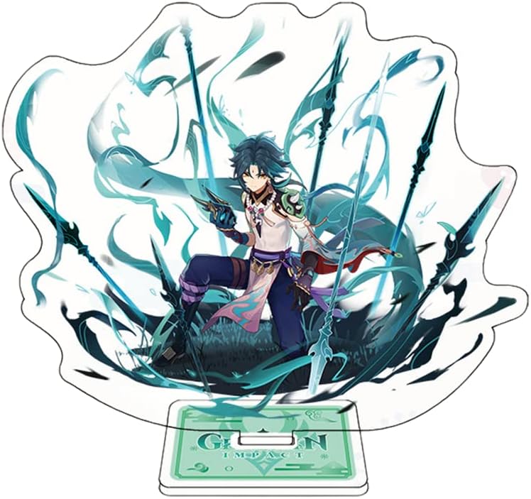 Amazon.com: Hilichurl Xiao Figure Stand Genshin Impact Characters ...