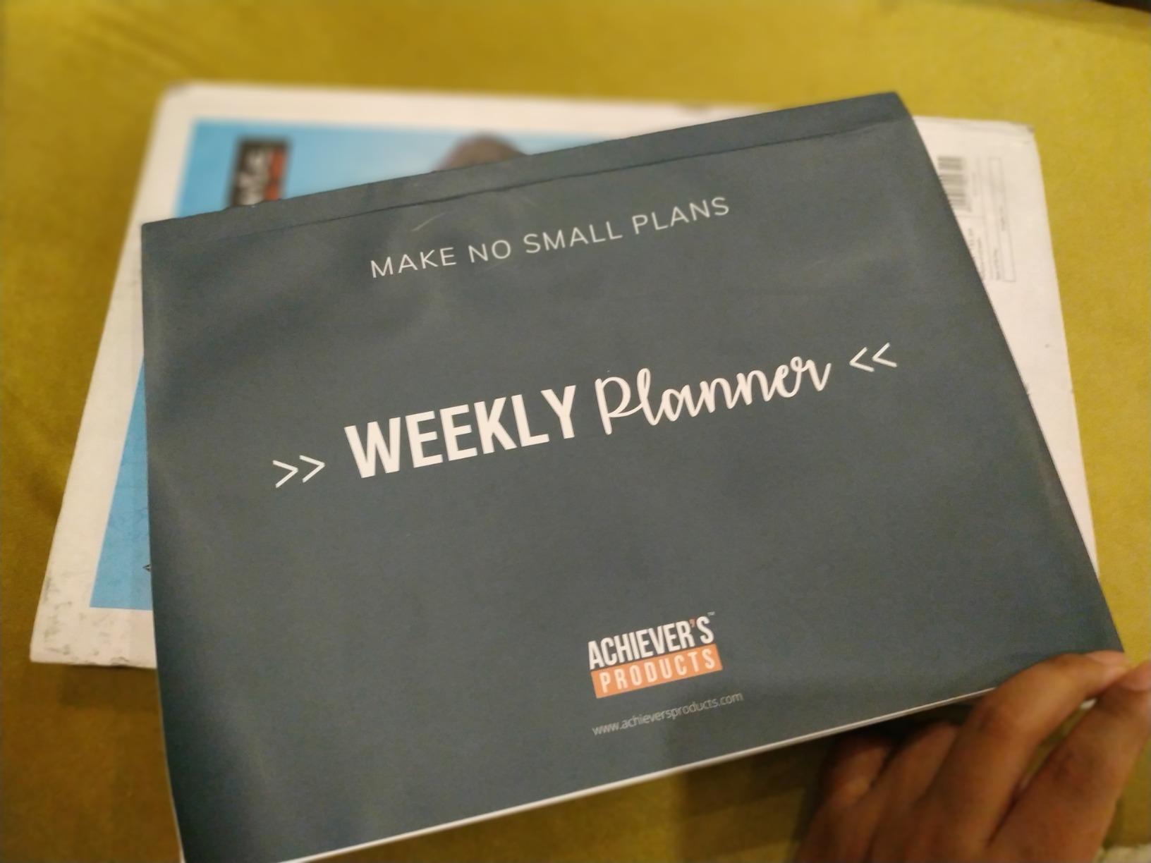 ACHIEVER'S PRODUCTS Daily Undated Task Planner | 100 GSM 50 Sheets ...