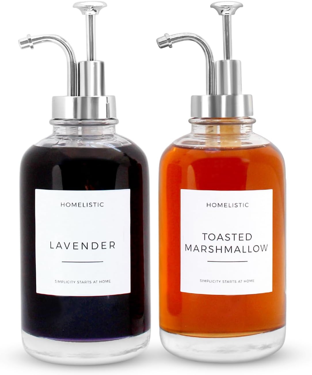 Amazon.com: Darware Coffee Syrup Pump Bottles (Set of 3); Empty Glass ...