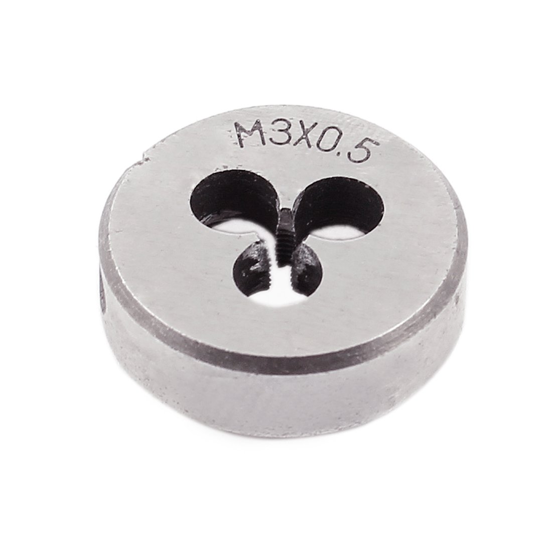 Buy IIVVERR 8mm Thickness 0.5mm Thread Pitch Tapping M3 Round Threaded ...