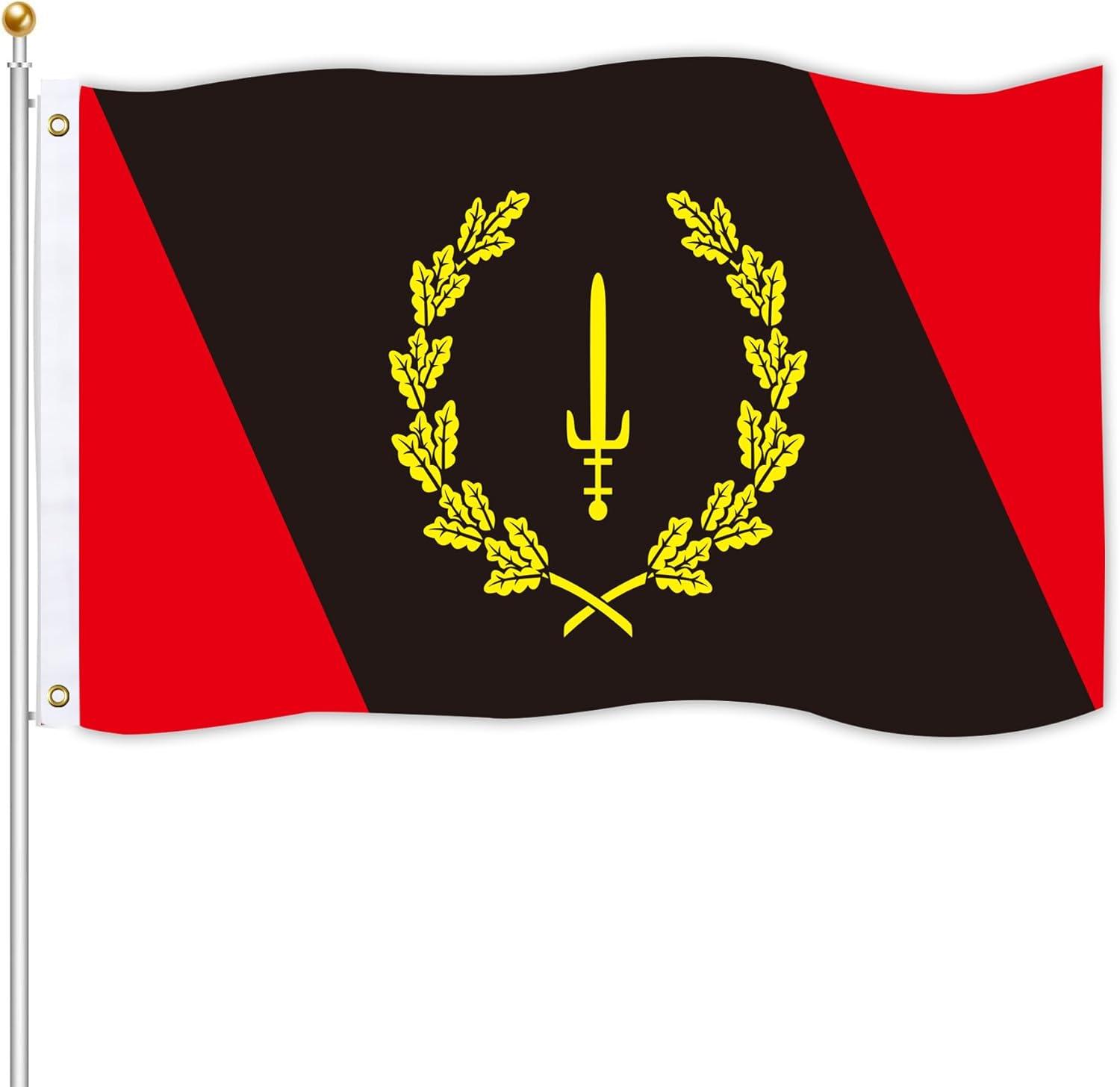 Amazon.com : Black American Heritage 1967 Flag 3x5 Ft Double Sided ...