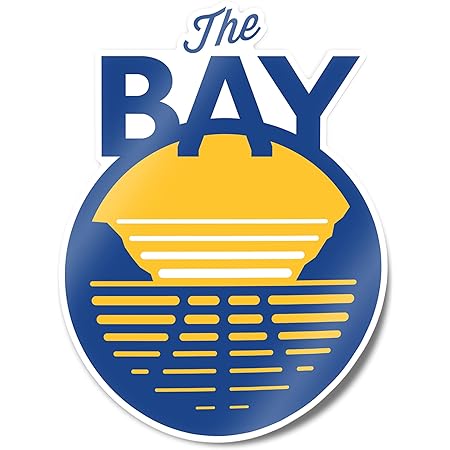 Amazon.com: Golden State Warriors NBA Officially Licensed Sticker Vinyl ...