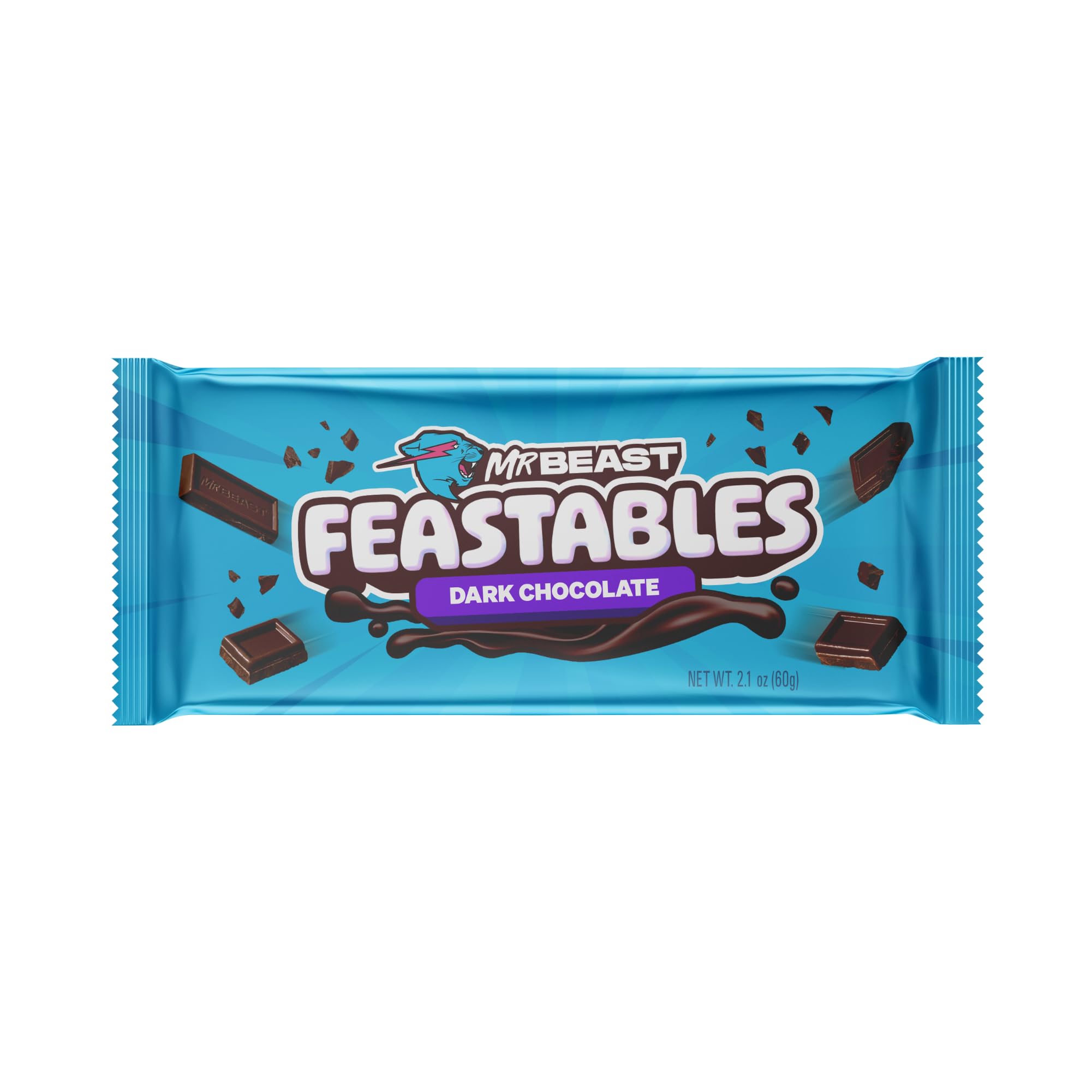 Feastables Mrbeast Original Lot de 10 barres de chocolat 600 g : Amazon.ca
