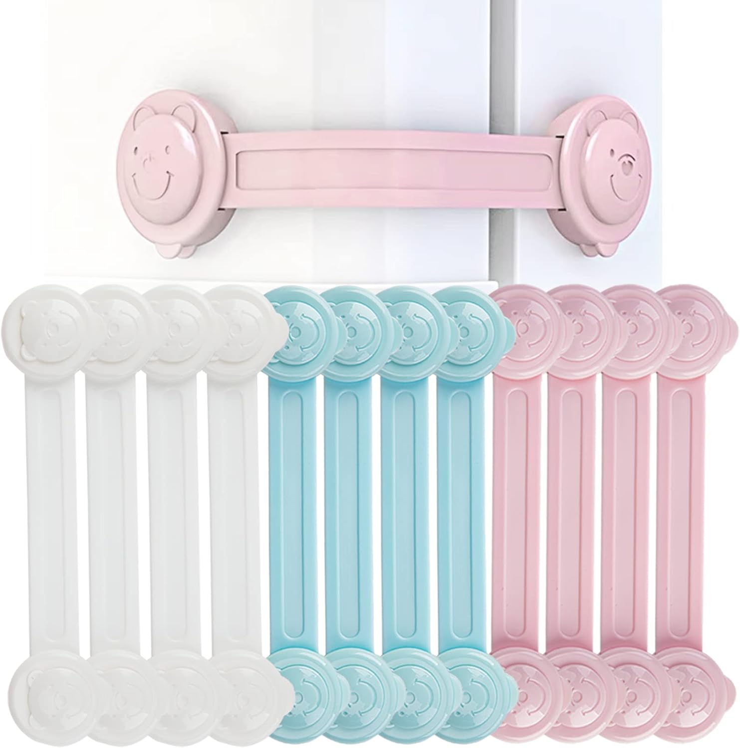 Children Safety Locks for Kitchen Cupboards,DRAMBOR 12PCS Baby Proofing ...