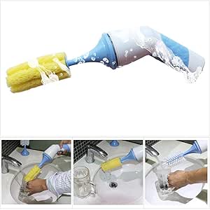 Kungfu Mall Electric Dish Scrubber Cordless Handheld Power Dish Washer ...