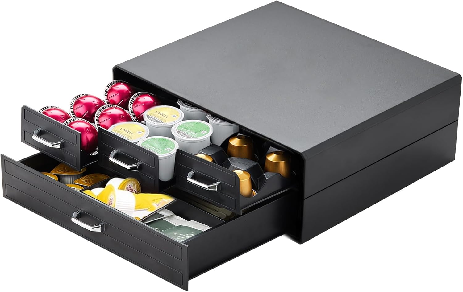 Amazon.com: K Cup Holder Drawer 66/88 Pods Capacity, Four Drawers ...