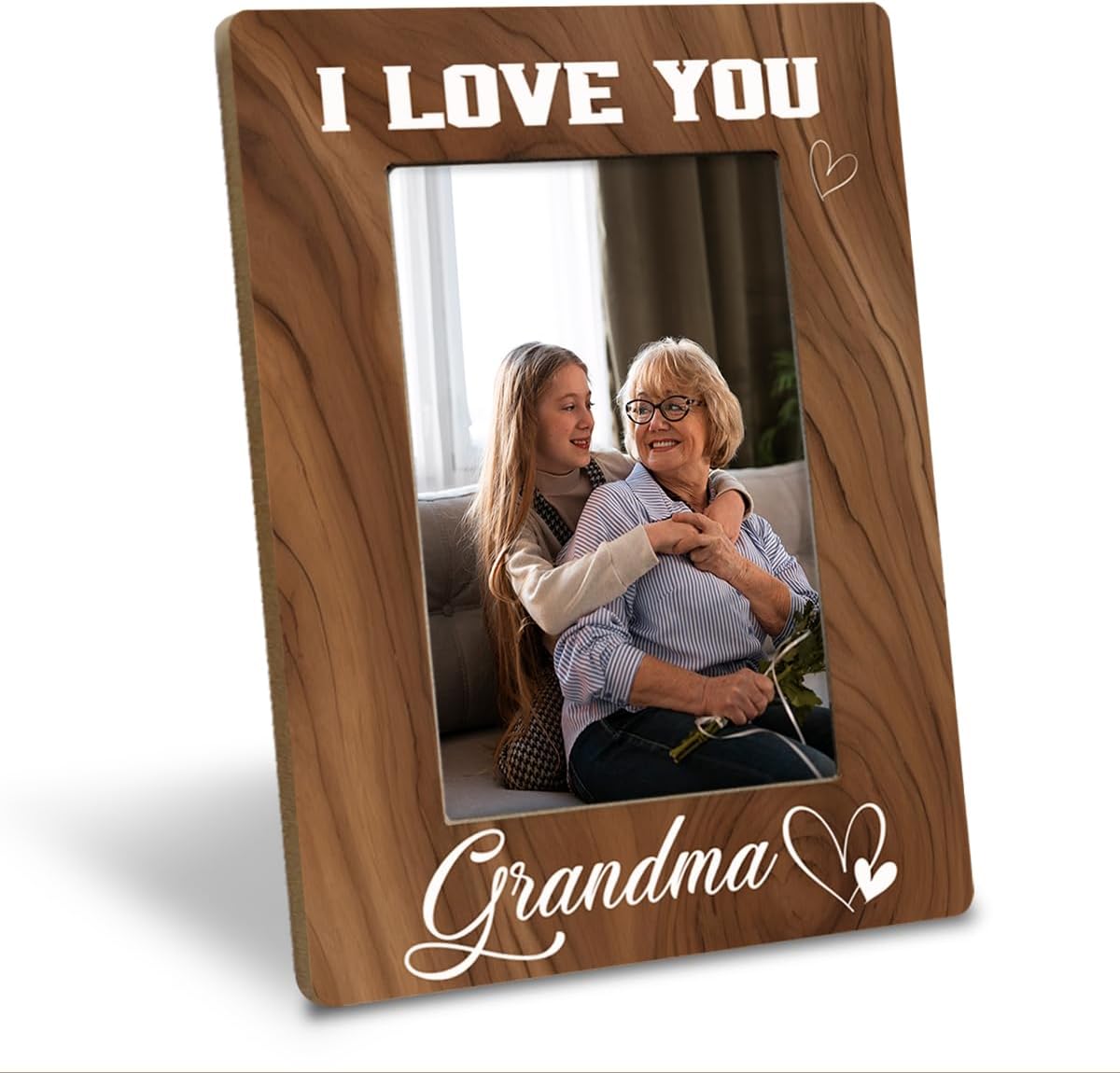 Amazon.com - WQXHN Grandma Gift, I Love You Grandma Photo Frame, Holds ...