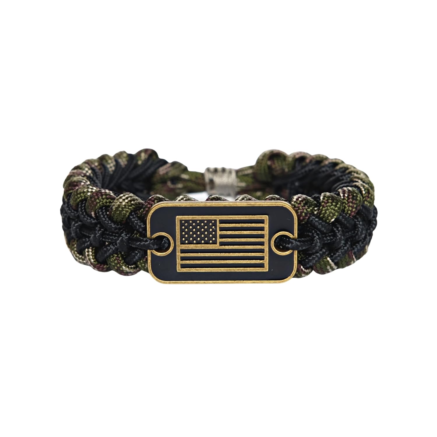 Amazon.com: VAYOBOO Paracord Bracelet - USA Flag Proud Bracelets ...