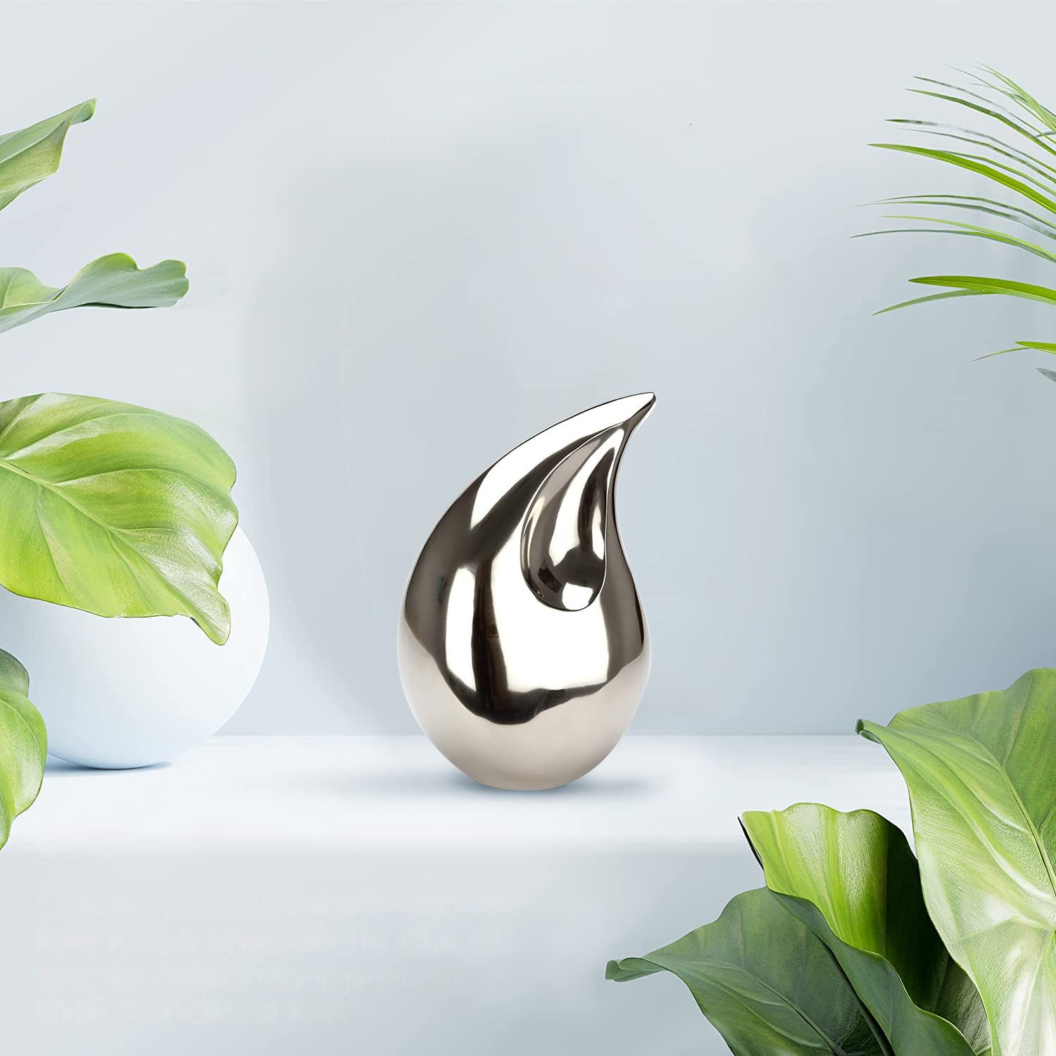 Unique Teardrop Cremation Urns For Human Ashes Adult Large Funeral Vase ...