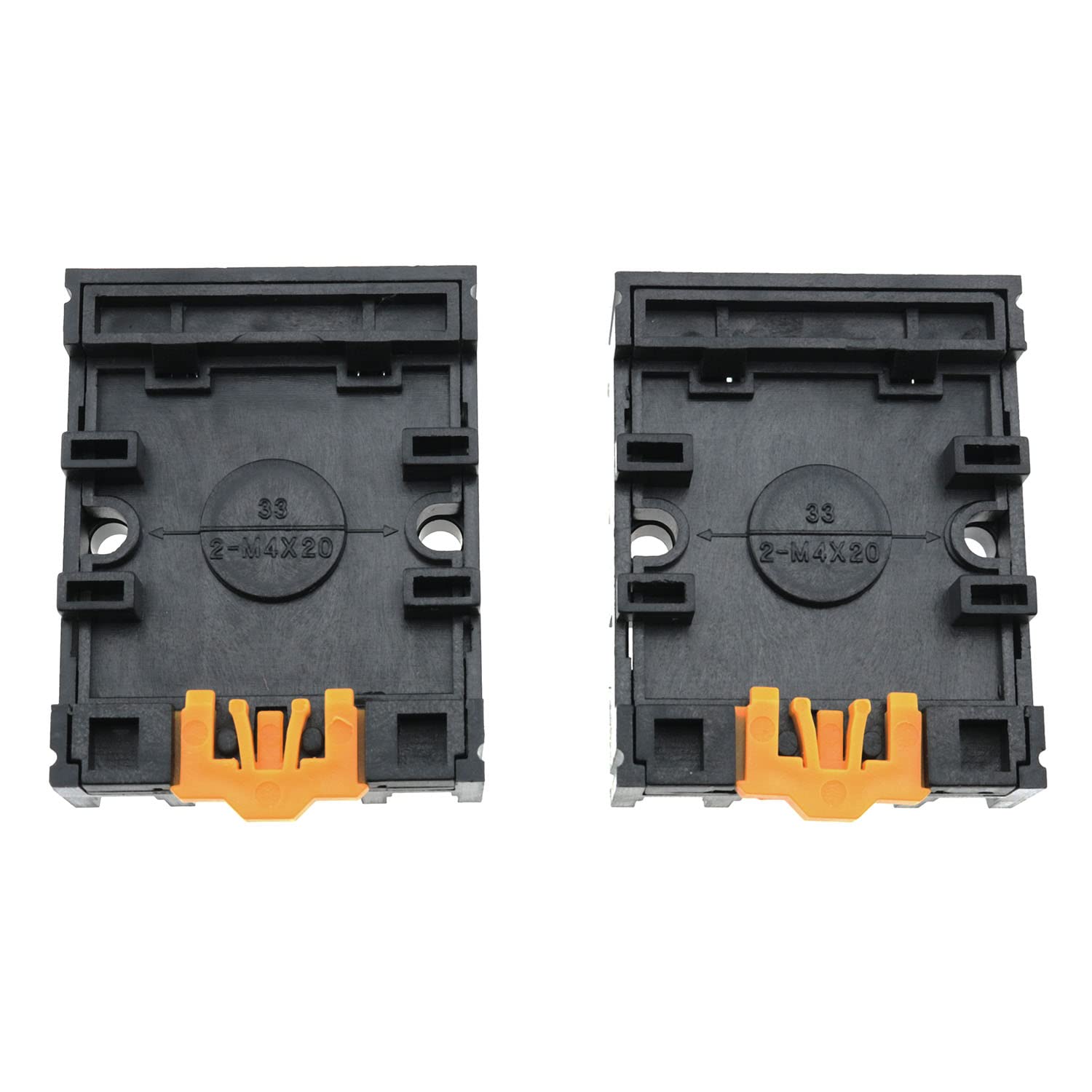 Amazon.com: ZZHXSM 2pcs 8 Pins Relay Socket Black Round 8P Socket Relay ...