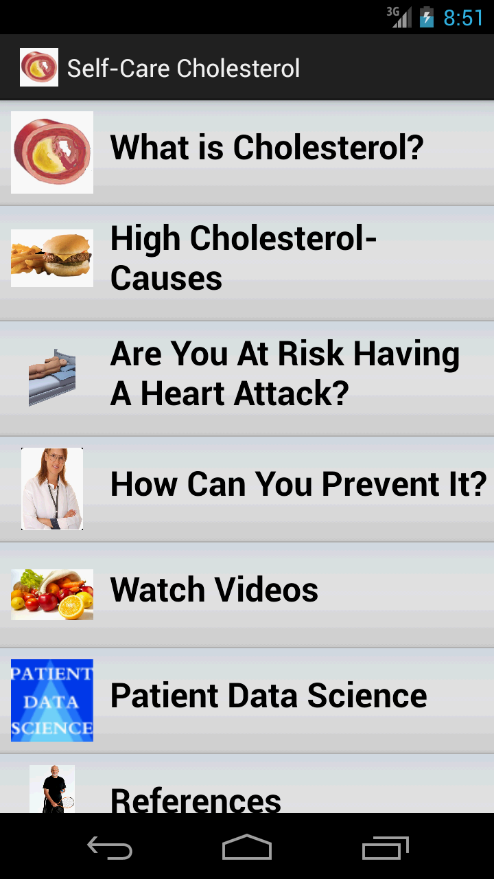 Cholesterol Care - App on Amazon Appstore