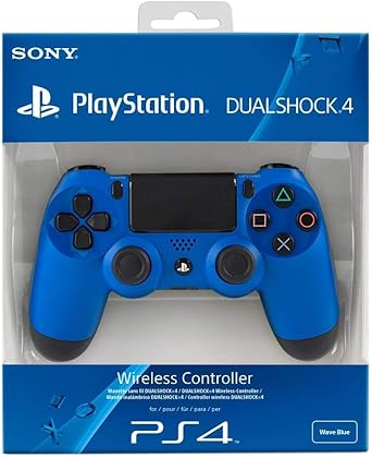 Sony PlayStation DualShock 4 - Wave Blue (PS4) : Amazon.co.uk: PC ...