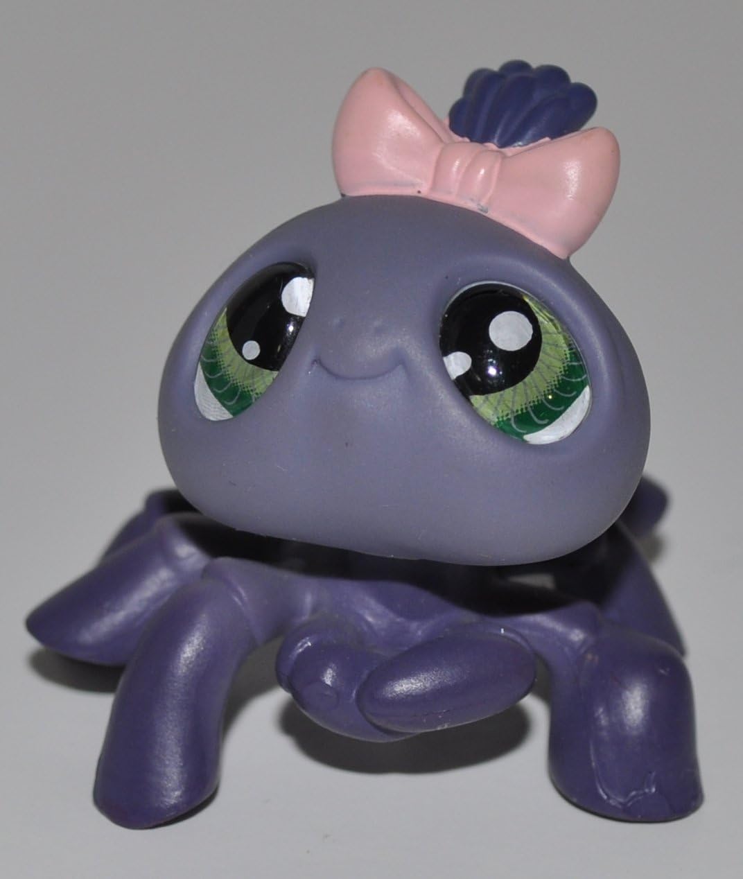 Amazon.com: Spider #329 (Purple (Dark),Realistic Eyes,) - Littlest Pet ...