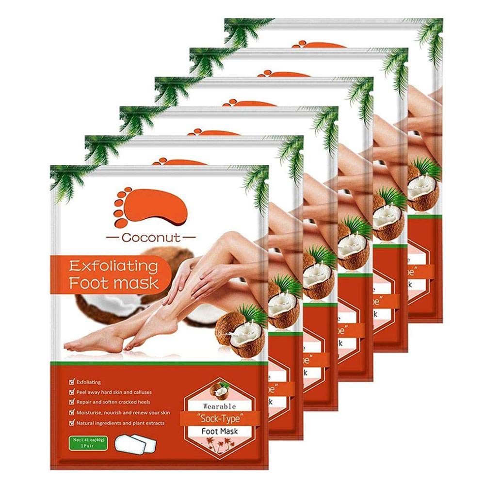 Amazon.com: Foot Peel Mask - 6 Pack - Original Exfoliant Foot Peel ...