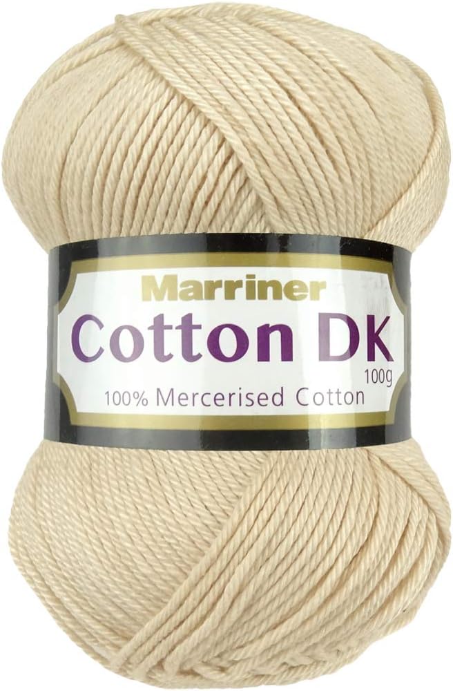 Amazon.com: Marriner Mercerised 100% Cotton Double Knit | DK Yarn ...